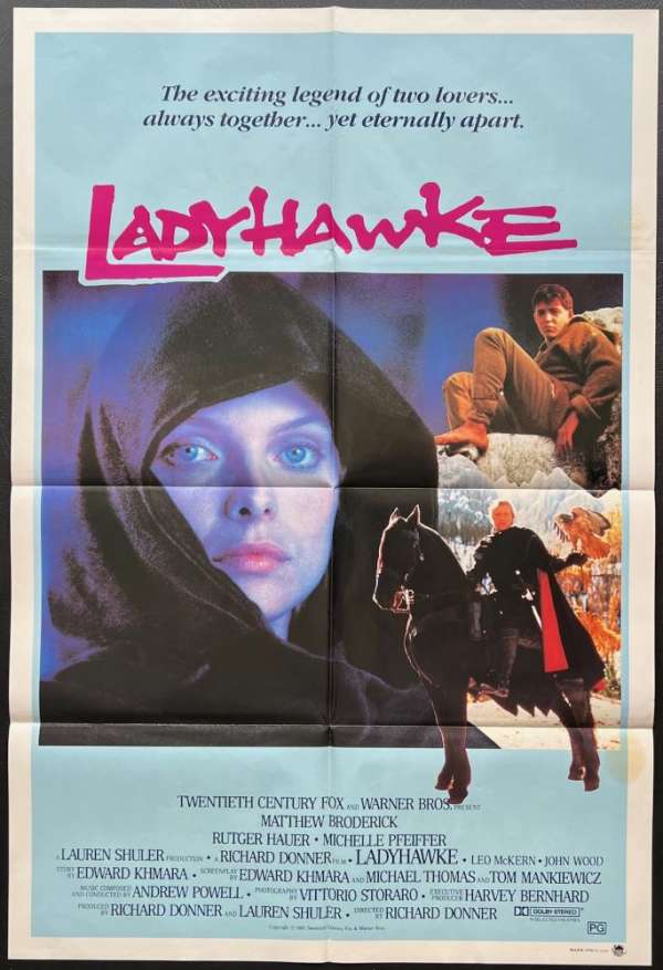 Ladyhawke 1985 Poster