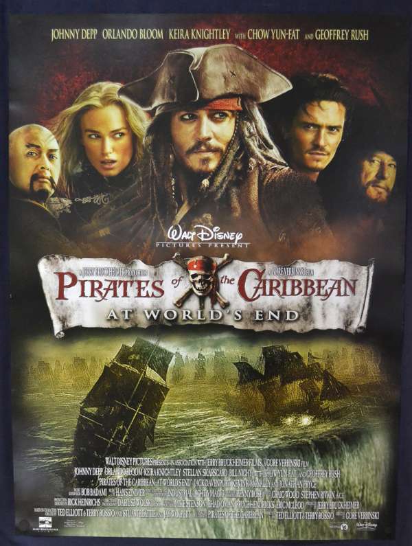 Pirates Of The Caribbean Movie Poster