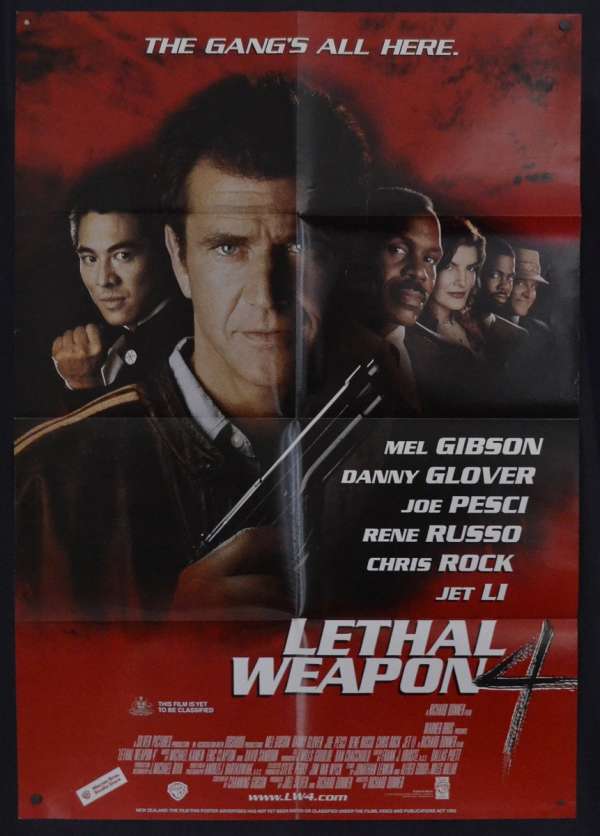 Lethal Weapon 4 Movie Poster