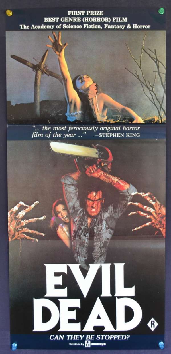Evil Dead 1981 Poster The Evil Dead (1981) Posters — The Movie